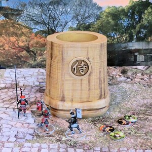 Japan Samurai Bamboo Cup Dnd Miniature Wargaming Terrain for Dungeons ...