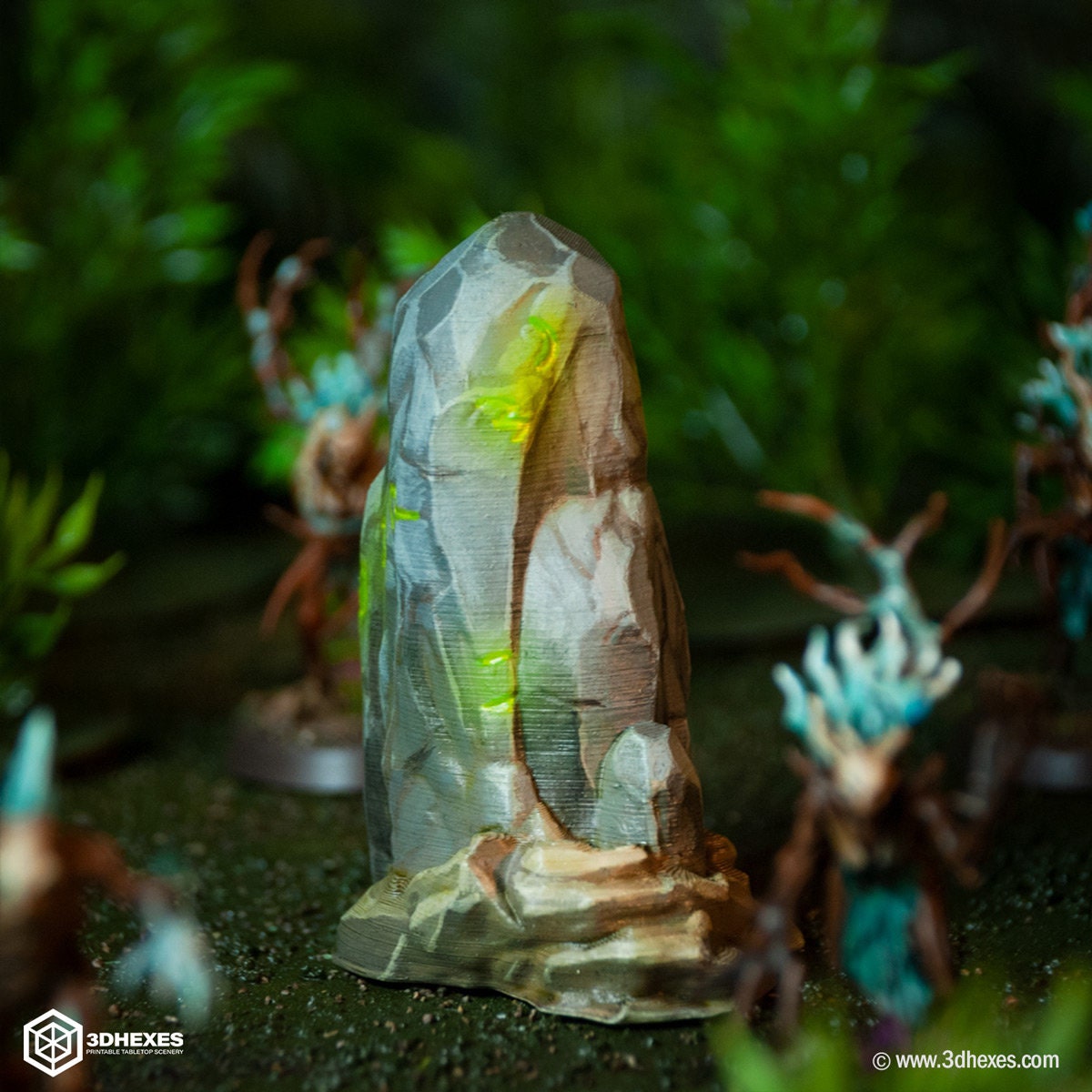 Rune Pillar Dnd Miniature Terrain for Dungeons and Dragons - Etsy