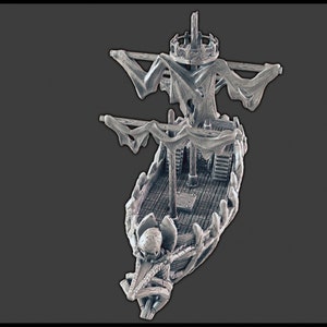 Undead Galley Set Dnd Miniature Terrain for Dungeons and Dragons ...