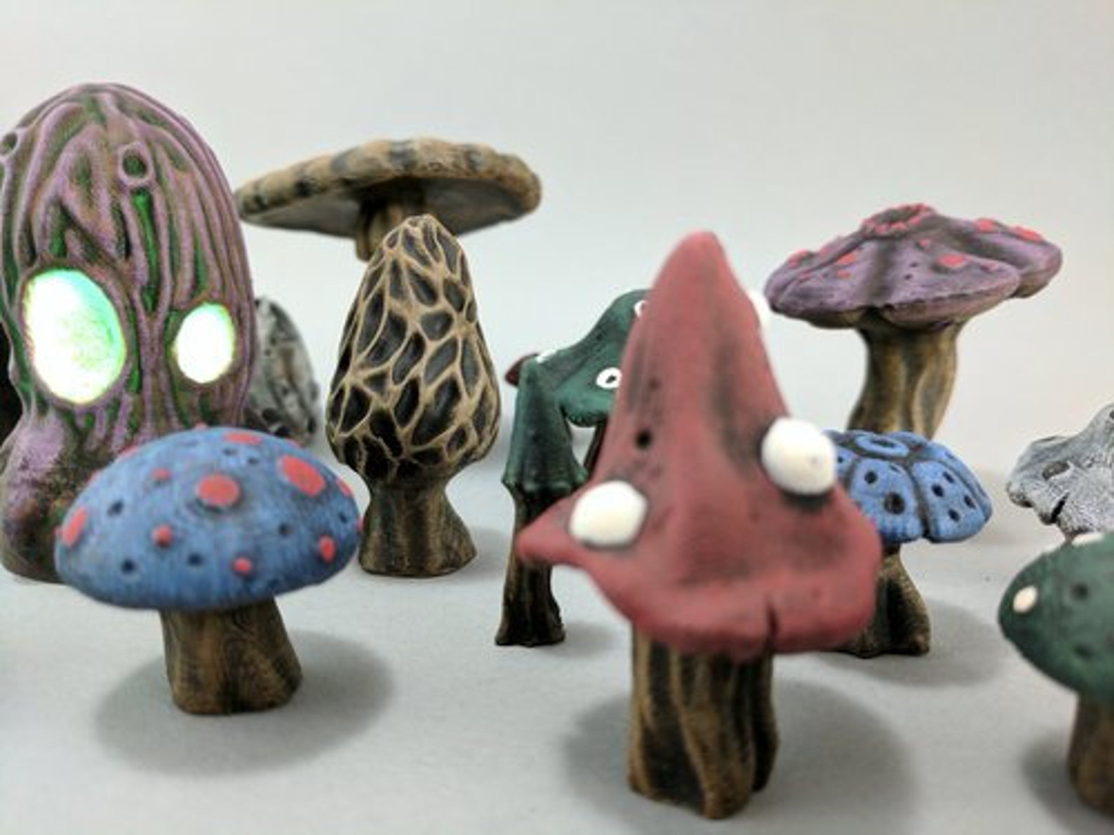 Mushrooms Set Dnd Miniature Terrain | Dungeons and Dragons, D&D ...