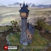 Evil Sorcerer’s Tower Dnd Miniature Terrain for Dungeons and Dragons, D ...