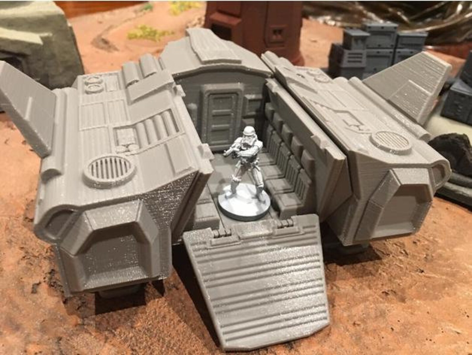 28mm Legion Imperial Assault Spaceship Wargaming Terrain | Scenery ...
