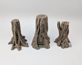 Dnd Large Forest Tree 28mm Tabletop Miniature Forest Wilderness Scatter ...