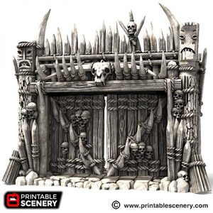 Dwarves, Elves and Demons - Dnd Terrain Entry Gates for Tribal | Dnd ...