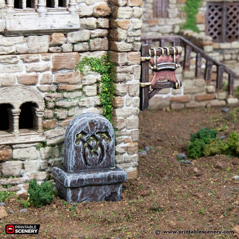 Town Trade Signs Dnd Terrain for Dungeons and Dragons, D&D, D and D ...
