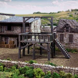 Gallows Set Dnd Terrain for Dungeons and Dragons Terrain, D&D, D and D ...
