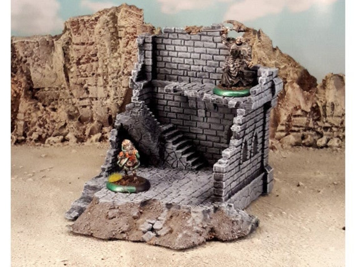 Modular RPG Fantasy Ruins-4 Terrain Dnd | Pathfinder | Forestgrave ...