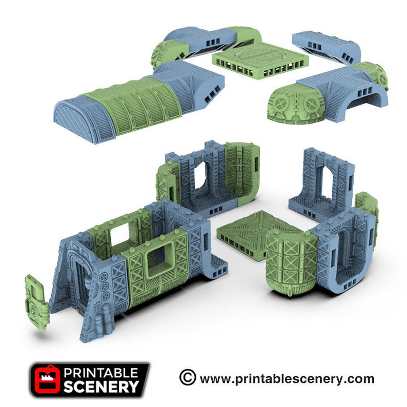 Sub Living Corridor for Sanctuary Moon Base Star Wars Legion | Etsy