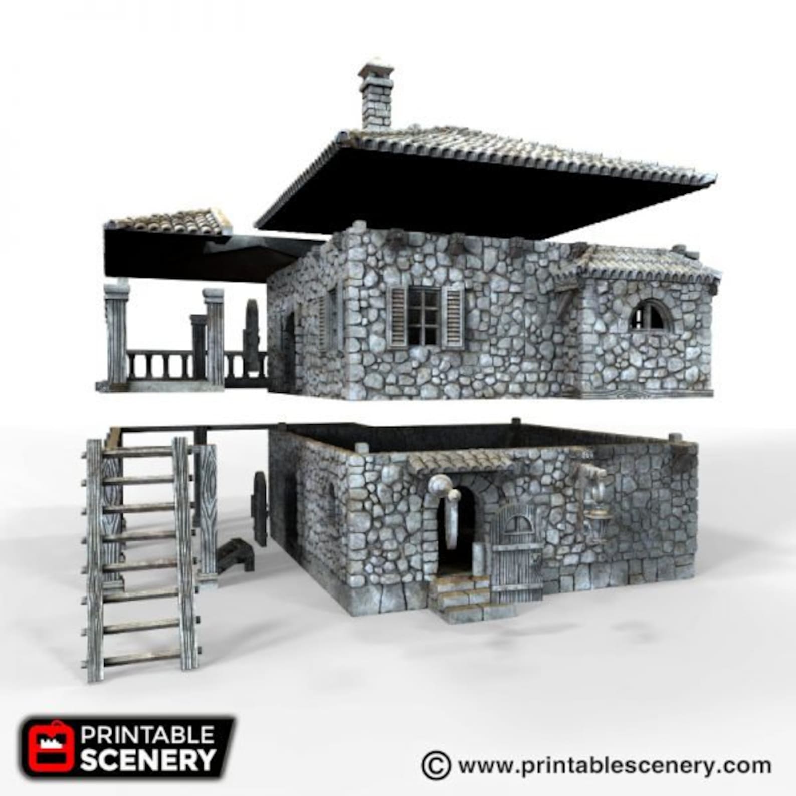 Dnd Terrain Port Tavern Fantasy Dwarve Elves and Demons - Etsy