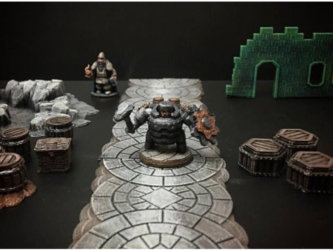 28mm | 32mm Dwarf Warrior Dnd Miniature Pathfinder Miniature | Dnd ...