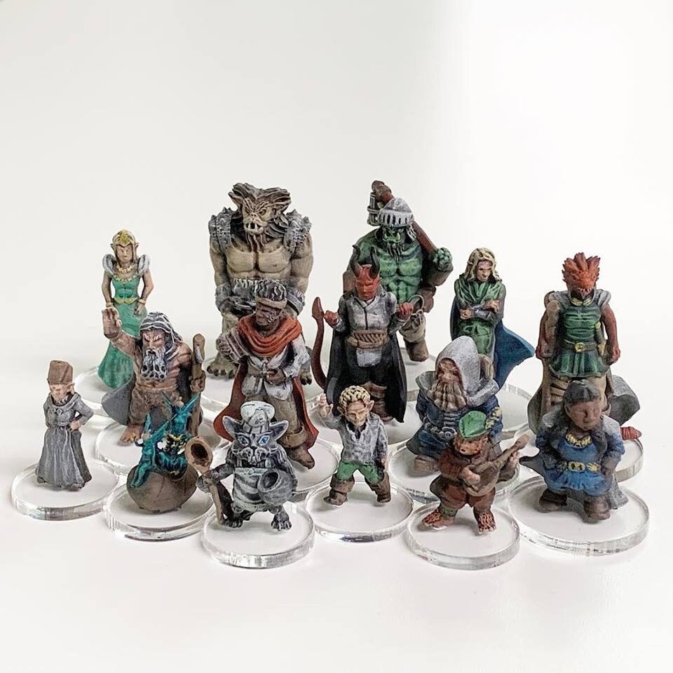 28mm 32mm Dnd Miniature Monsters Pathfinder Miniature - Etsy