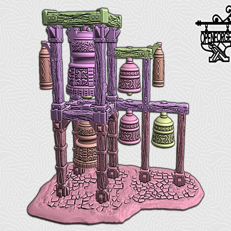 Bells of Daybreak Dnd Terrain for Dungeons and Dragons - Etsy