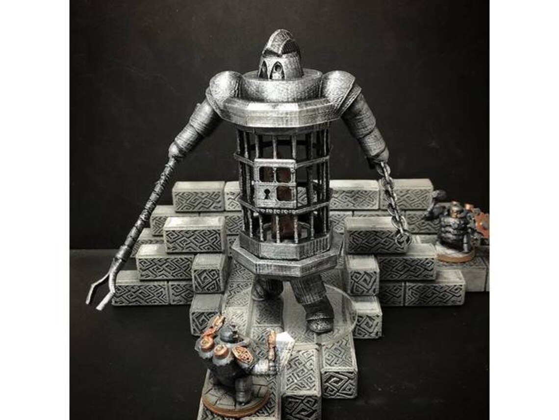 28mm 32mm Jail Man Dnd Miniature Pathfinder Miniature Dnd - Etsy
