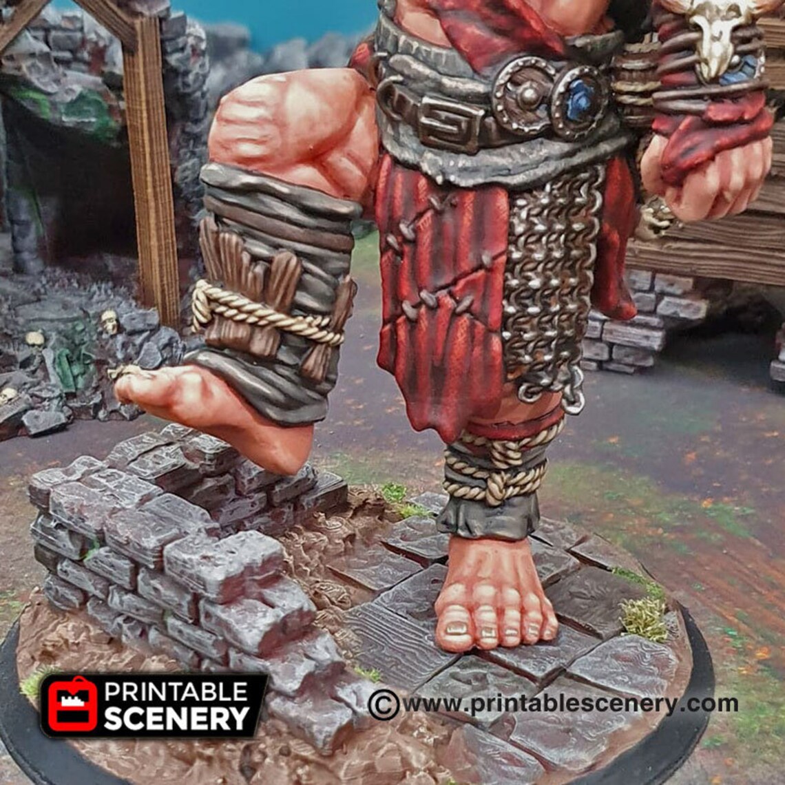 Jub Jub the Stomping Giant Dnd Miniature Terrain for Dungeons and ...