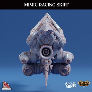 Mimic Racing Skiff Ship Dnd Terrain, Dungeons and Dragons, Dnd ...
