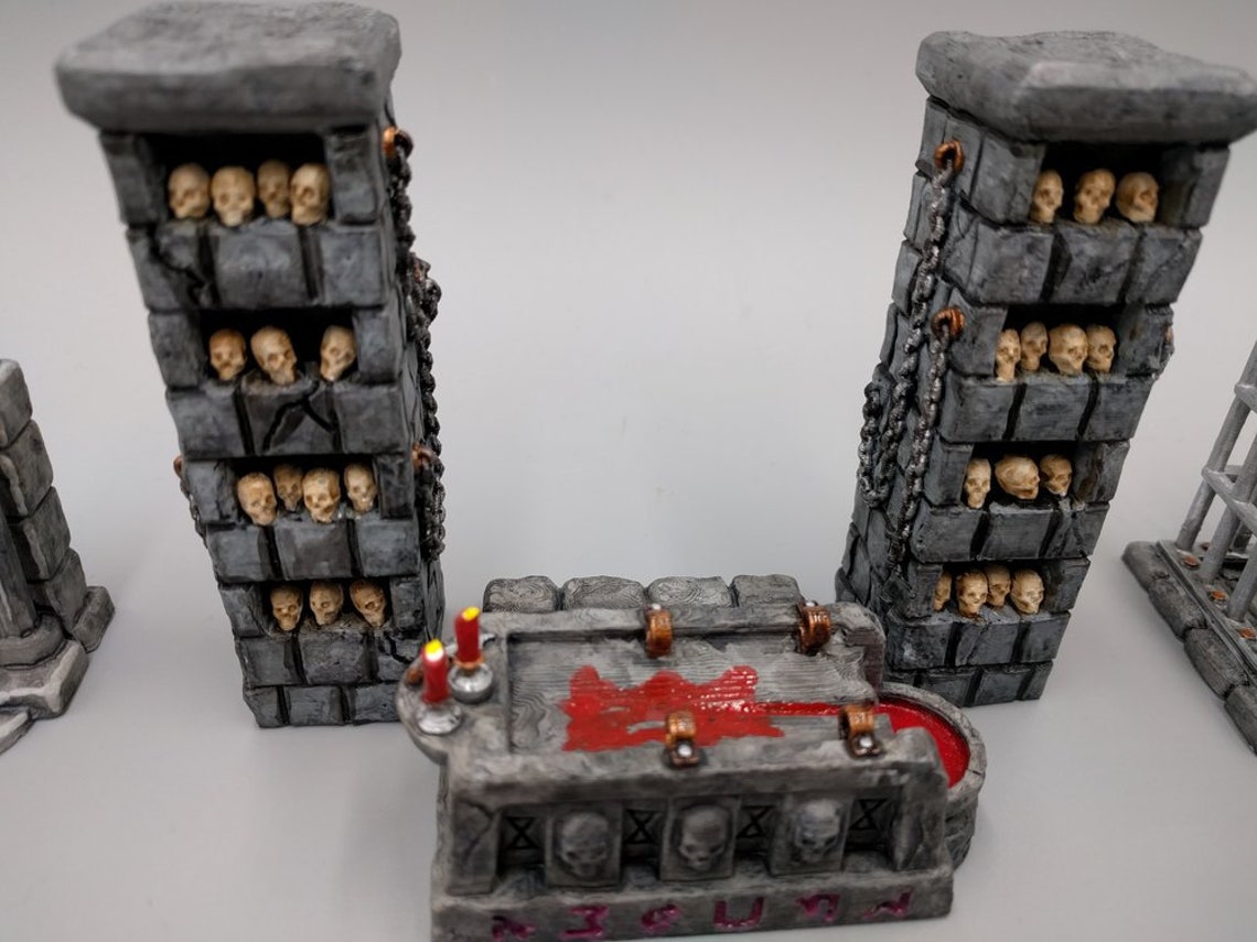 Occult and Evil Dnd Miniature Terrain | Dungeons and Dragons, D&D ...