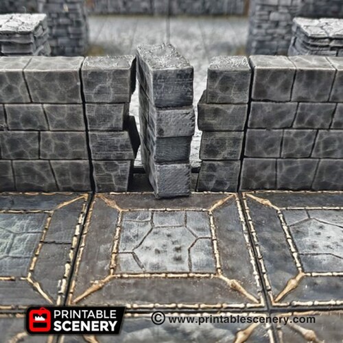 Crypt Secret Door Openlock Dungeon Tile Dnd Miniature Terrain - Etsy
