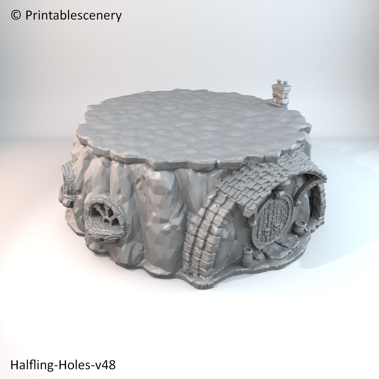 Halfling Hole Dnd Miniature Terrain for Dungeons and Dragons - Etsy