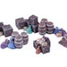Painted Cargo Piles Dnd Miniature Terrain Dungeons and - Etsy