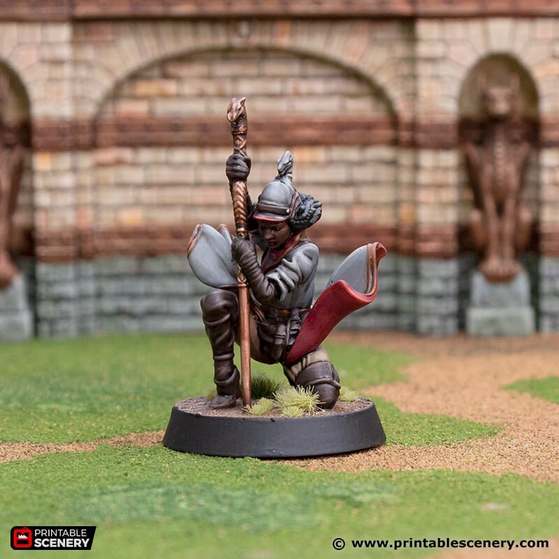 Prudelia Crescent Dnd Miniature Terrain Set, Resin Miniature, Dungeons ...