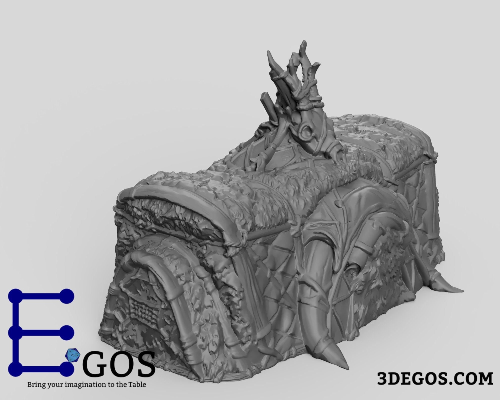 Wintertide Winter Chief Hut Dnd Miniature Terrain for Dungeons and ...