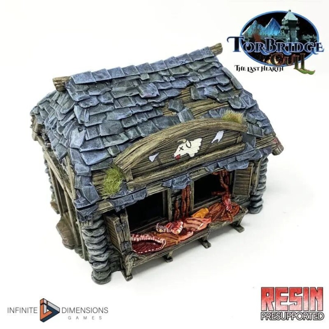 Torbridge the Butchery Terrain Dnd Miniature Terrain for Dungeons and ...