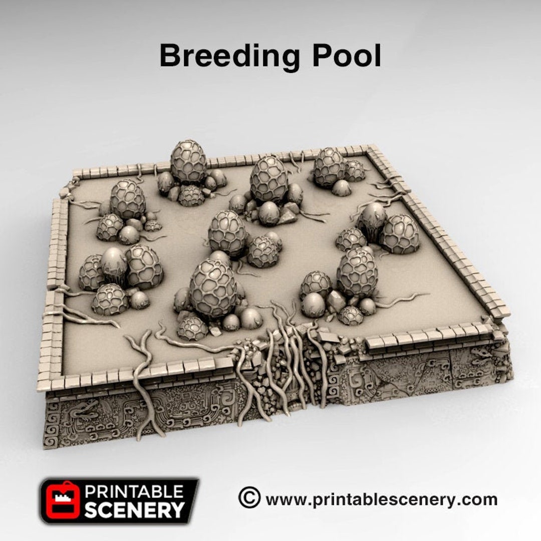Breeding Pool Dnd Miniature Terrain for Dungeons and Dragons, D&D ...