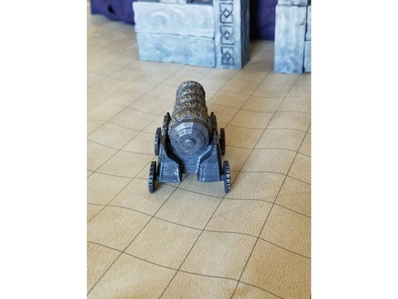 28mm 32mm Dwarf Cannon Dnd Miniature Pathfinder Miniature - Etsy