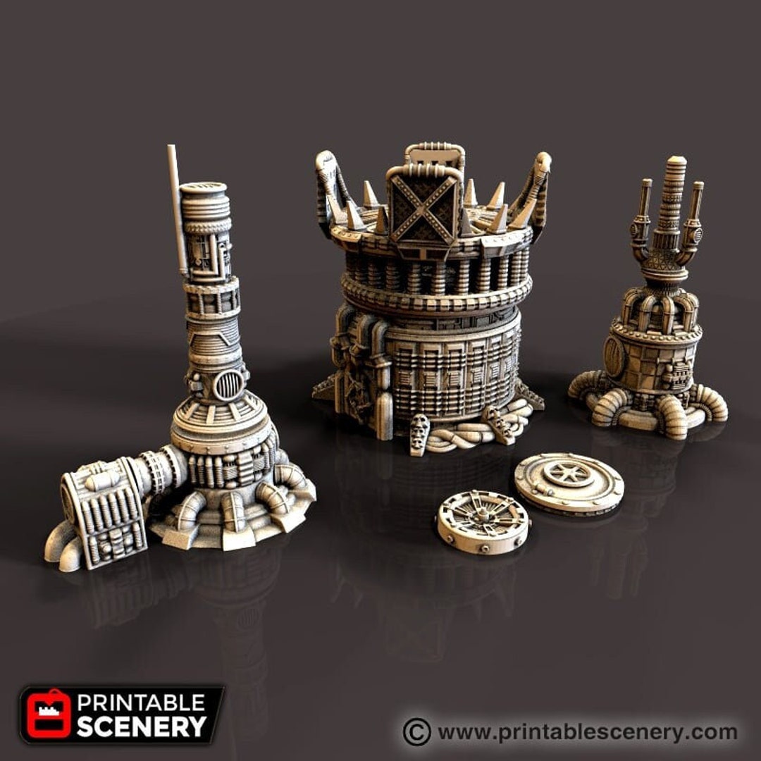 Modular Plasma Stacks Dnd Miniature Terrain for Dungeons and Dragons, D ...