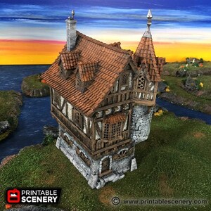 Dnd Terrain Governor’s Mansion - Miniature Wargaming Pathfinder D&D ...