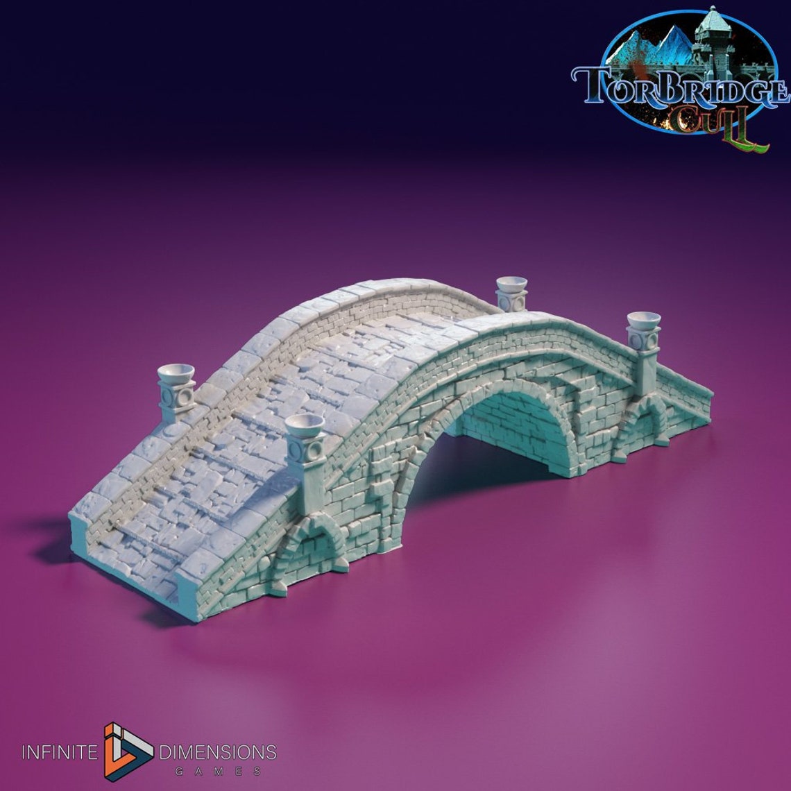 The Great Torbridge Bridge Dnd Miniature Terrain for Dungeons and ...