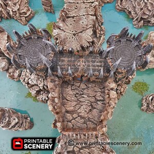 Dnd Terrain Hellgate - Dwarves Elves and Demons | 28mm 32mm 15mm ...