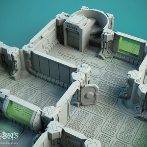 Space Building 40k Terrain for Sci Fi, Dungeons and Dragons, Dnd, Kill ...