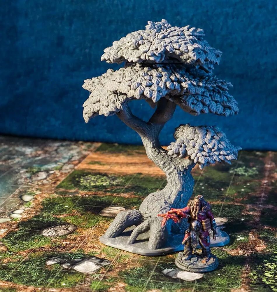 Scatter Terrain Tree Set Dnd Miniature Terrain for Dungeons and Dragons ...
