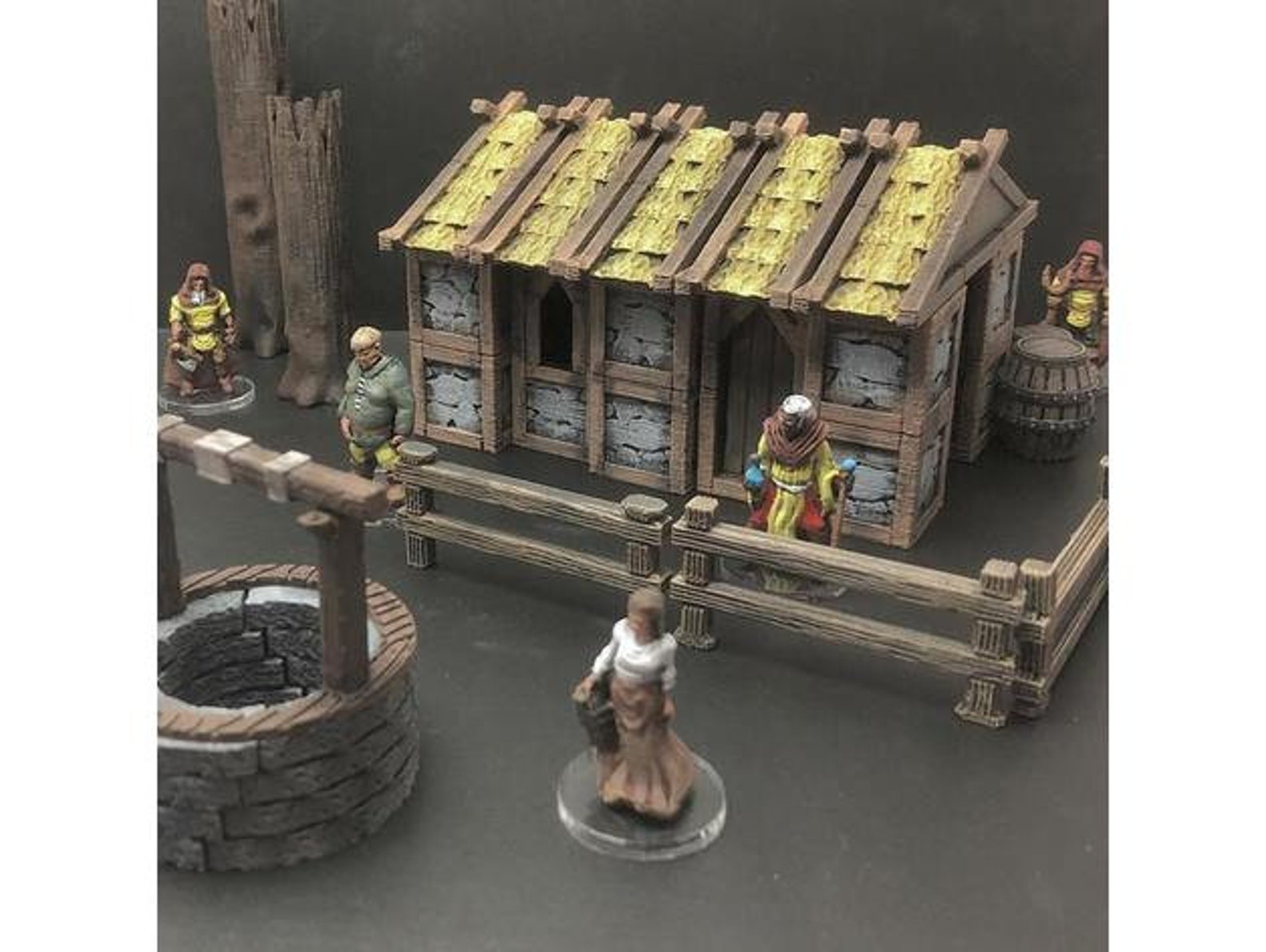 28mm 32mm Civilian Dnd Miniature Pathfinder Miniature D - Etsy