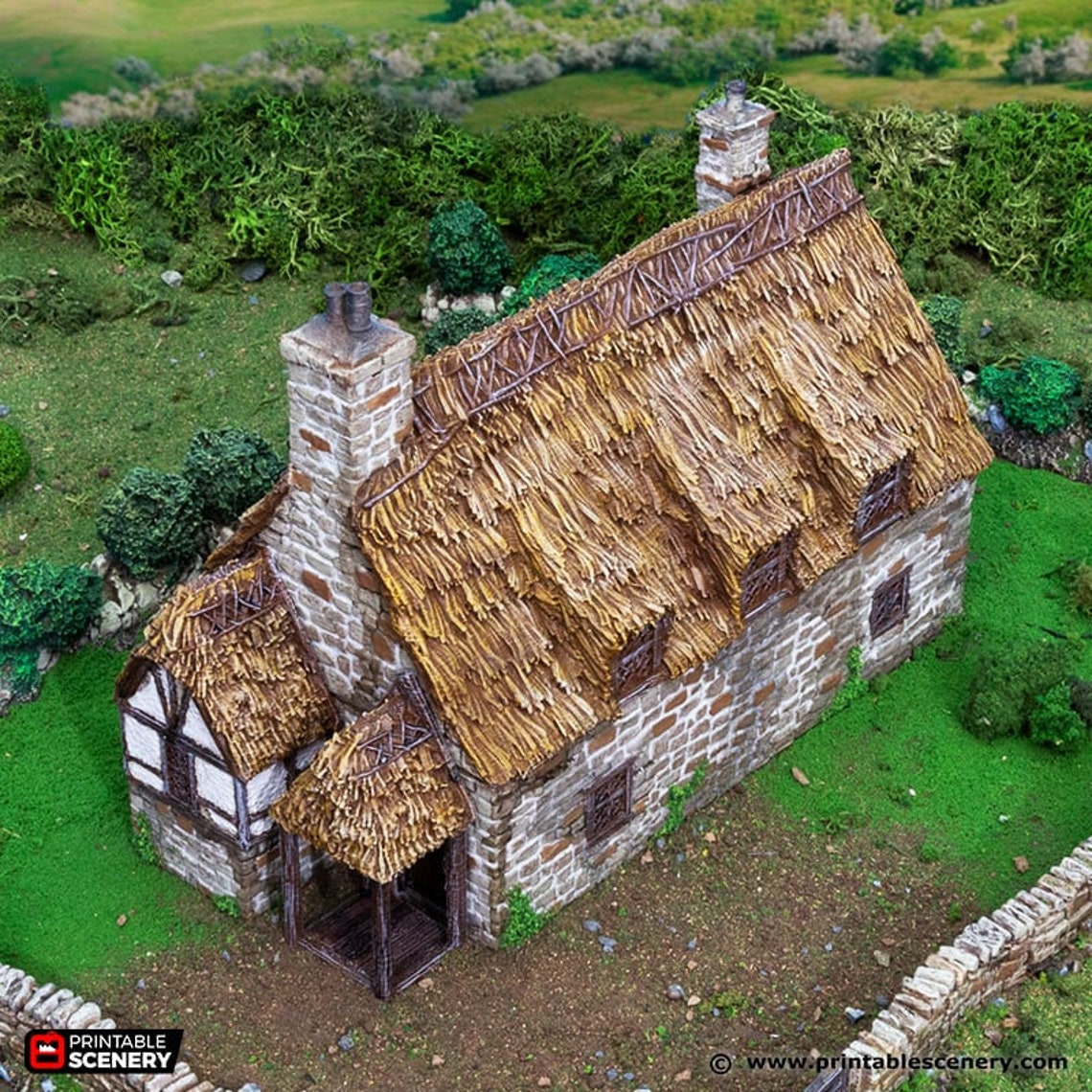 Country Manor Dnd Terrain for Dungeons and Dragons D&D D and - Etsy