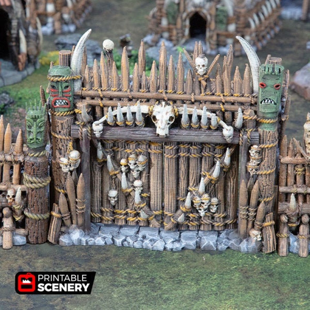 Dwarves, Elves and Demons - Dnd Terrain Entry Gates for Tribal | Dnd ...