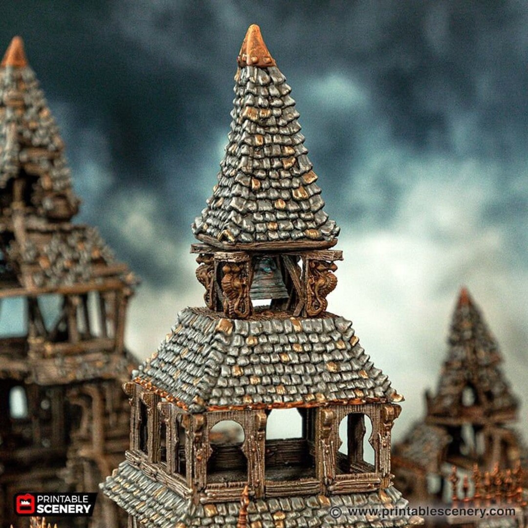 The Tower of Screaming Bell Dnd Terrain, Dungeons and Dragons Terrain ...