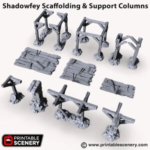 Scaffolding and Support Dnd Terrain for Dungeons and Dragons Terrain, D ...