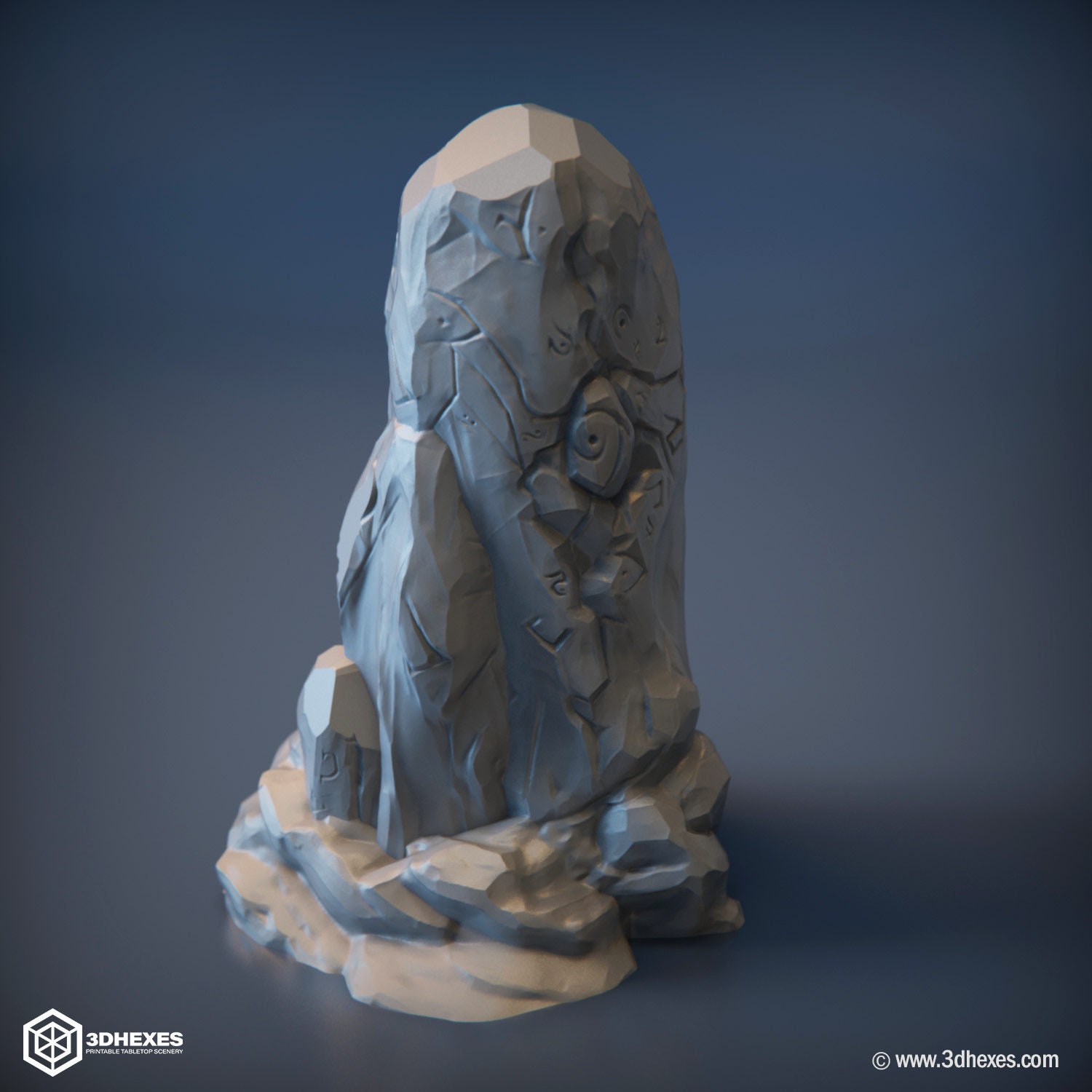 Rune Pillar Dnd Miniature Terrain for Dungeons and Dragons - Etsy