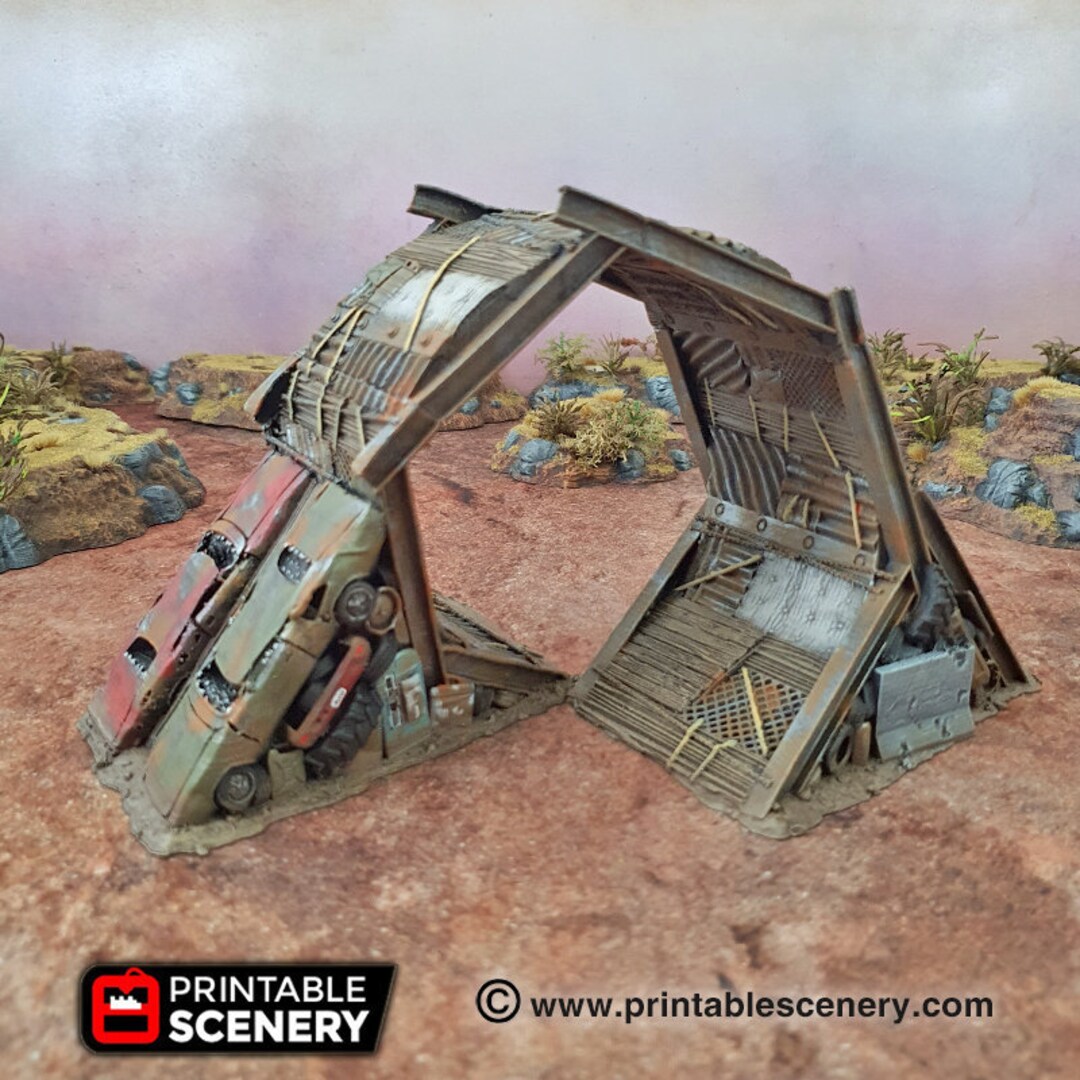 Loop De Loop for Wasteworld Terrain, Gaslands, Dnd, D&D, Dungeons and ...