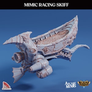 Mimic Racing Skiff Ship Dnd Terrain, Dungeons and Dragons, Dnd ...