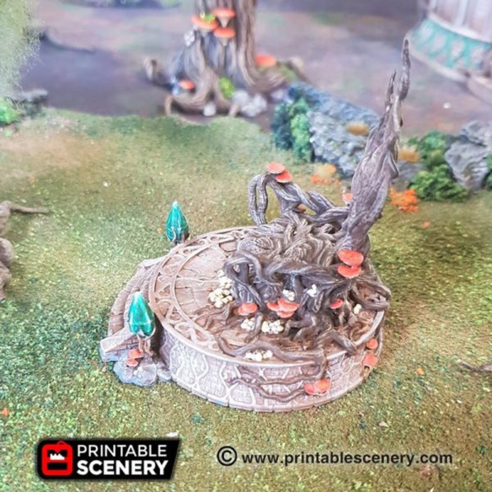 Dnd Terrain Living Throne Dnd D&D 28mm Miniature Terrain | Etsy