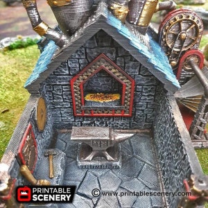 Dnd Terrain Dwarf Dwarven Forge | Dnd D&D 28mm Miniature Terrain ...