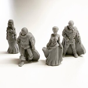 28mm | 32mm Medieval Highborn Dnd Miniature Pathfinder Miniature ...