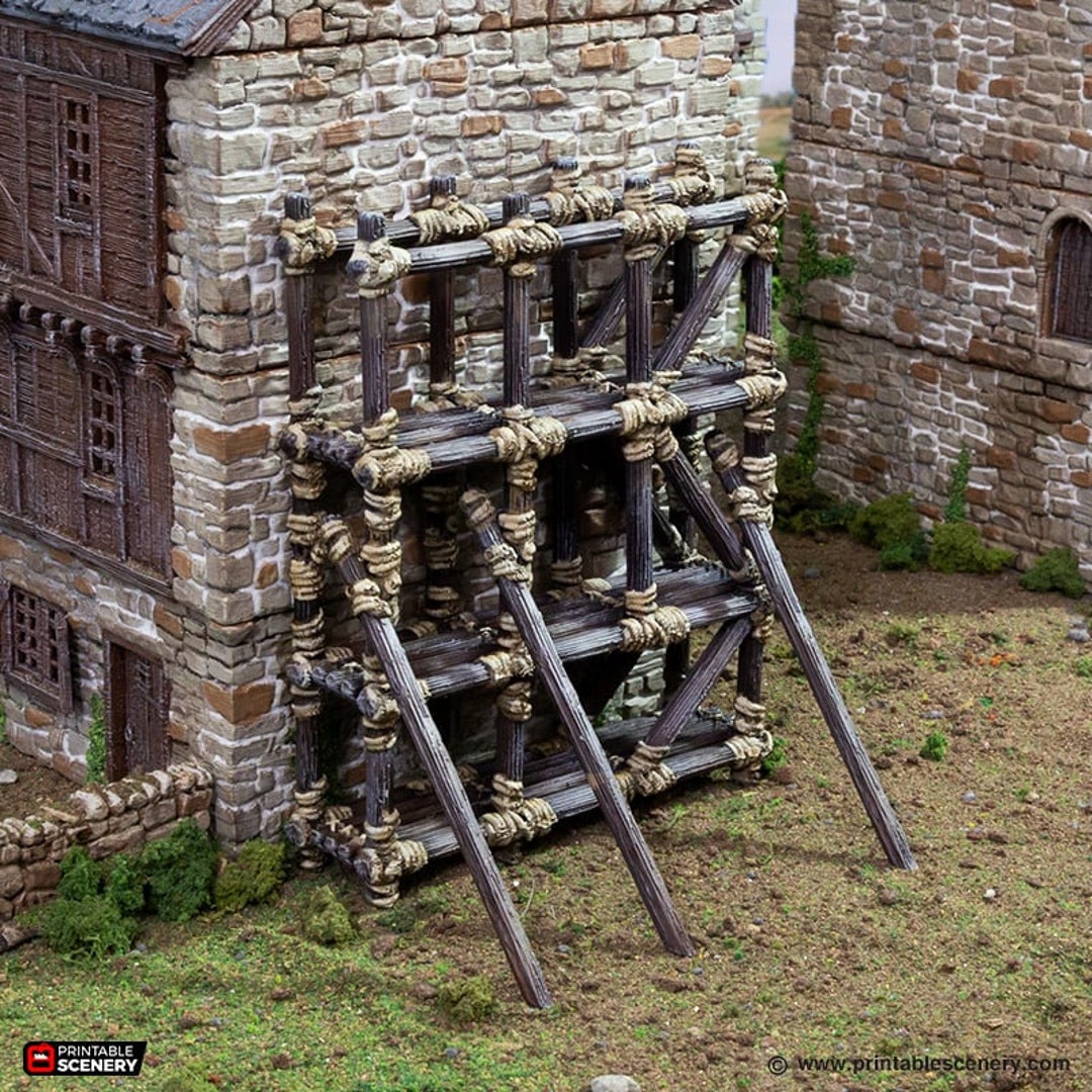 Wooden Scaffold Dnd Terrain for Dungeons and Dragons Terrain, D&D, D ...