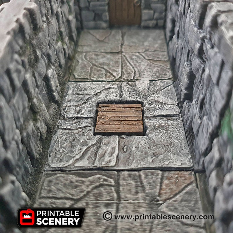 Spike Trap Trap Door Openlock Dungeon Tile Dnd Miniature | Etsy