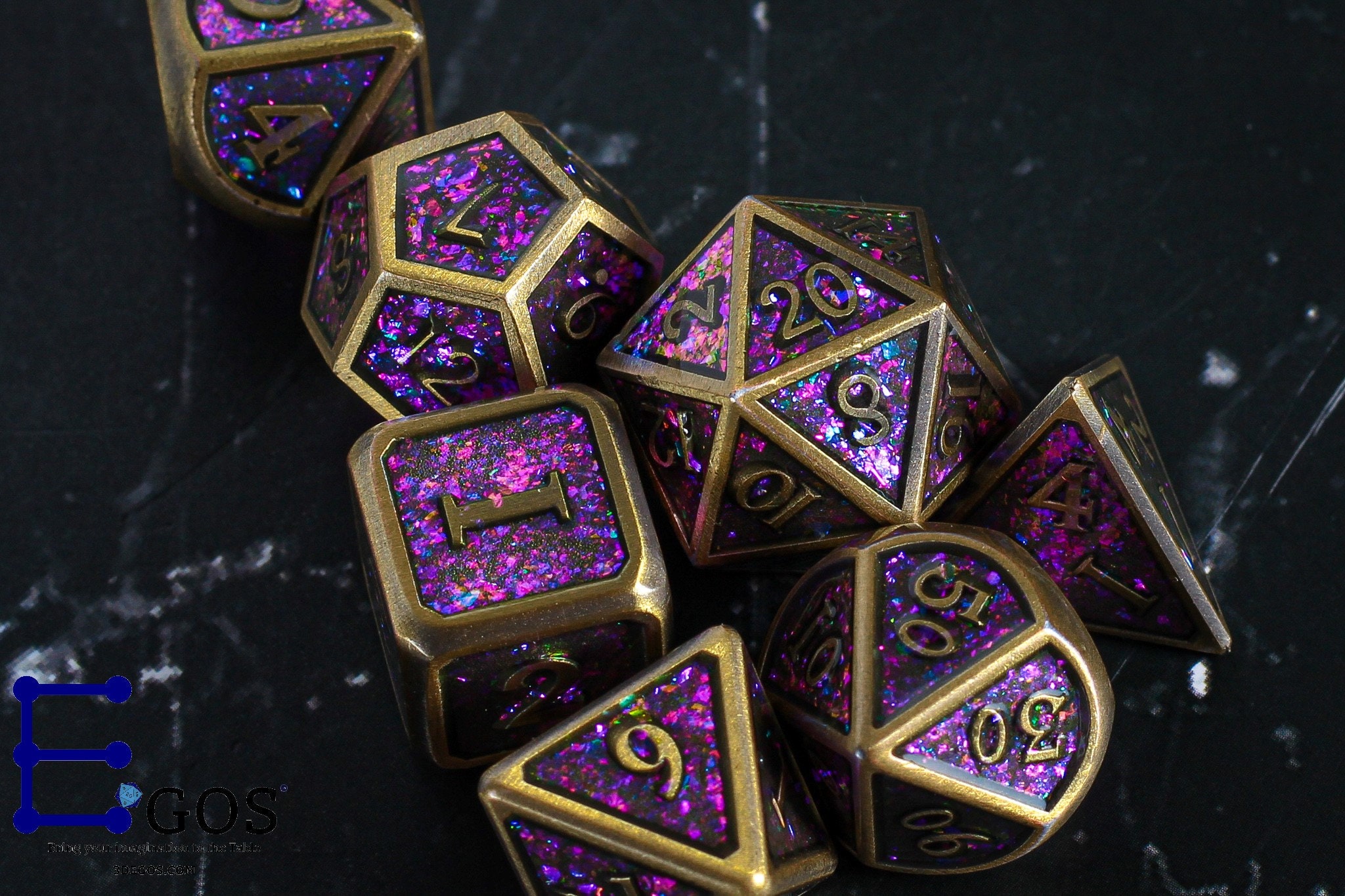 Green Board Game RPG TTRPG Mystic Magic Table Top Game Blue and Purple ...