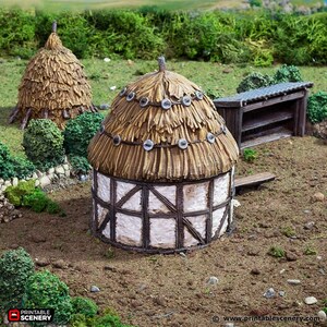Small Round House Dnd Terrain for Dungeons and Dragons Terrain, D&D, D ...