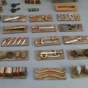 General Store Shelf Modular Dnd Miniature Terrain, Dungeons and Dragons ...